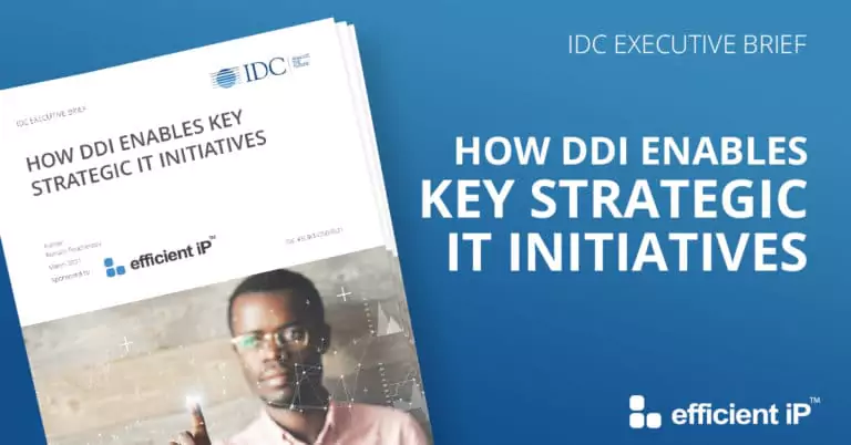How DDI Enables Key Strategic IT Initiatives | IDC Executive Brief