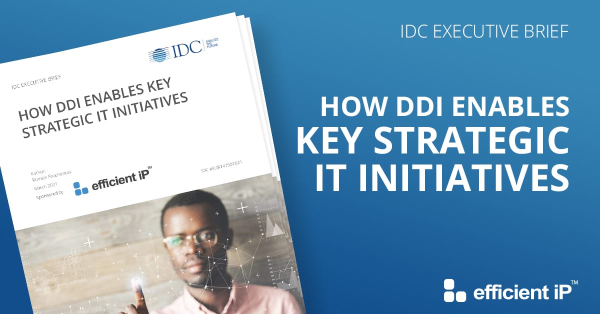 How DDI Enables Key Strategic IT Initiatives | IDC Executive Brief