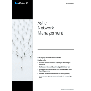 NetChange | Network Automation & Discovery | EfficientIP