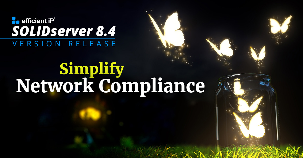 New SOLIDserver 8.4 DDI: Simplifying Network Compliance | EfficientIP