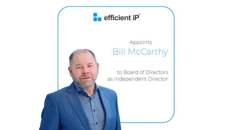 Bill McCarthy Joins EfficientIP Board | EfficientIP